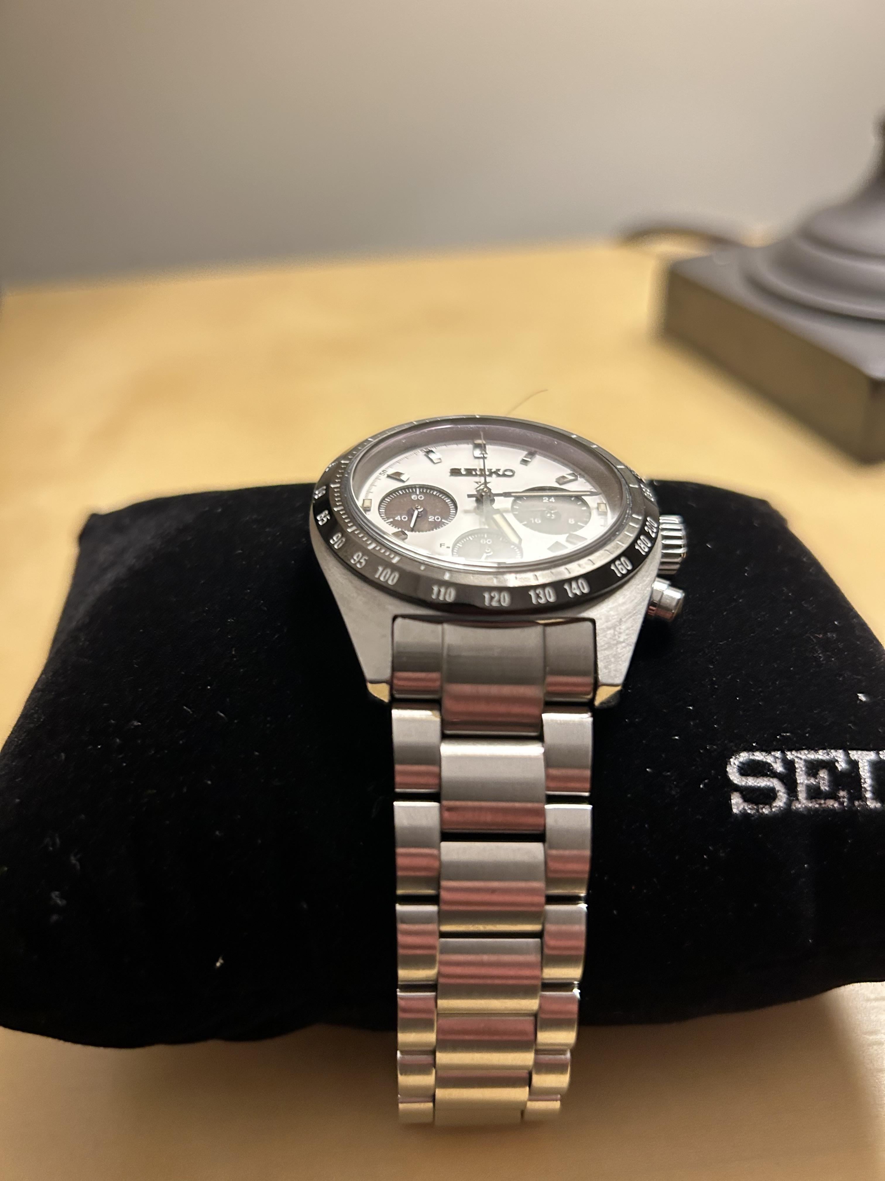 [WTS] Seiko Prospex Speedtimer Ssc813 "Panda/Seitona" | WatchCharts