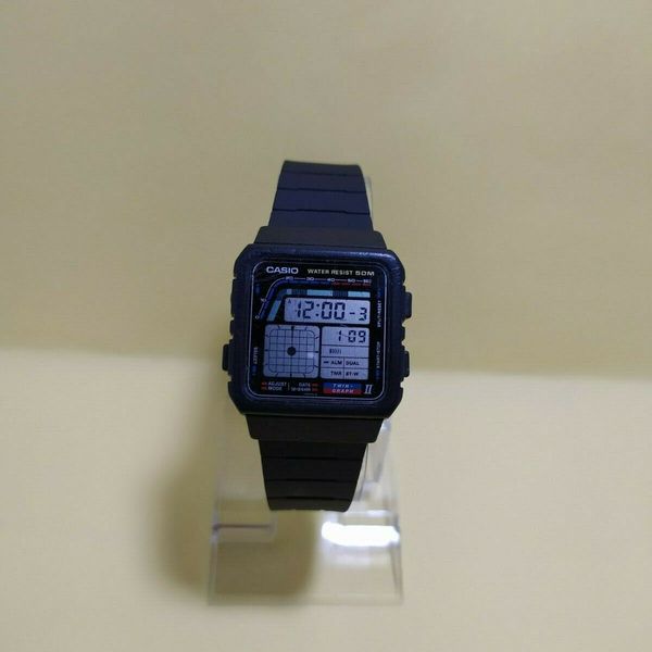 VINTAGE CASIO TWIN -GRAPH II AE-22W QW-808 RARE (1980'S) MADE JAPAN ...