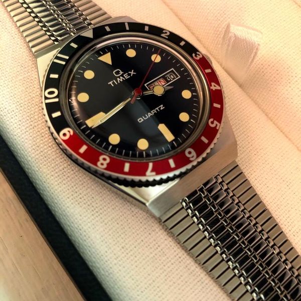 FS: Timex Q Reissue with bracelet and box | WatchCharts Marketplace