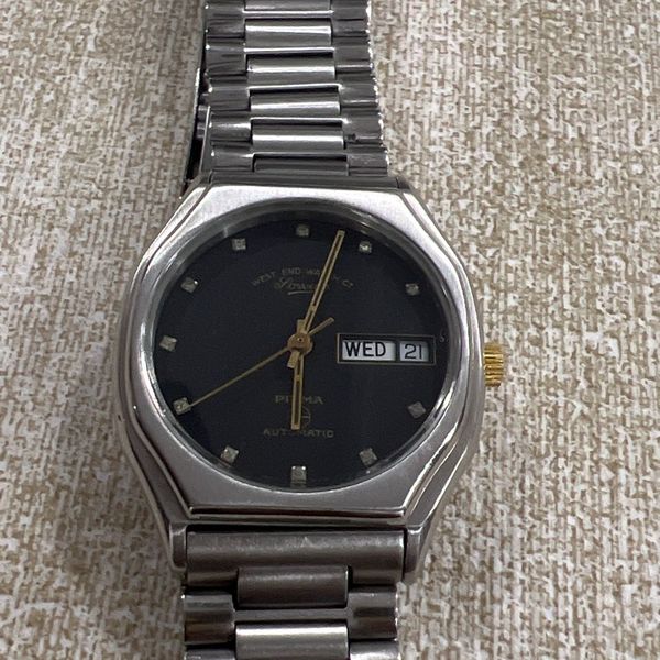 West End Watch Prima Automatic Watch - Black Dial | WatchCharts Marketplace