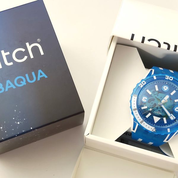Swatch Scubaqua 2025 - SSCU09S100 - Blue fire - Nuovo - | WatchCharts ...