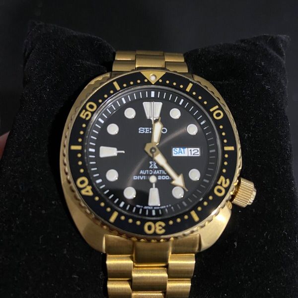 Seiko - Gold Turtle Automatic Watch - SRPC44 | WatchCharts Marketplace