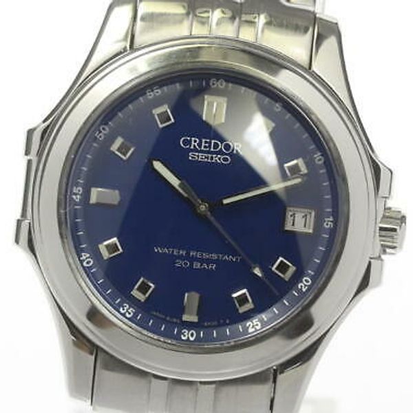 SEIKO CREDOR Pacific GCAX997 8J82-6A00 Quartz Men's Wrist Watch_465328 ...