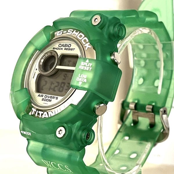 Casio G Shock DW 8201WC 7T Frogman WCSS Green Skeleton Amagaeru Custom ...