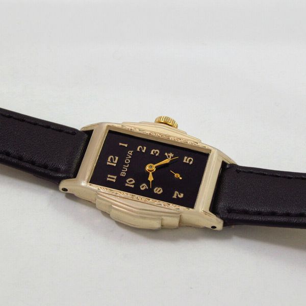 Stunning 1935 BULOVA Stepcase Mens Vintage Watch - Serviced | WatchCharts