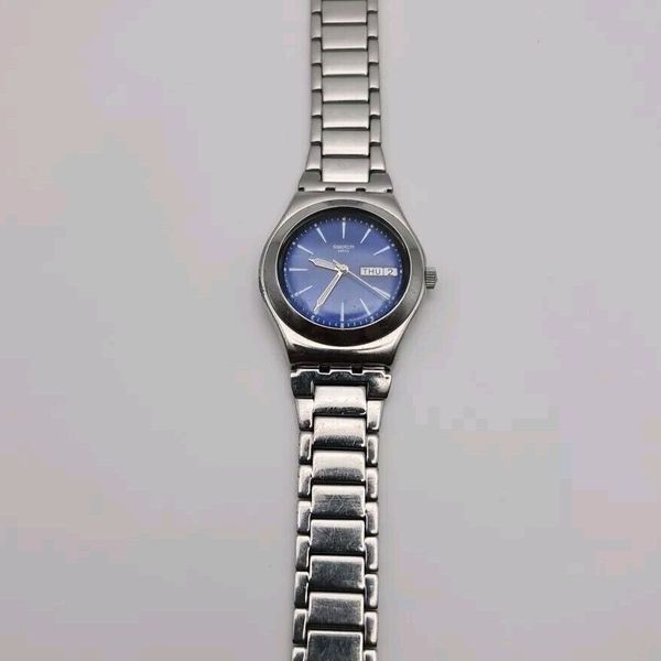 Swatch Irony Suisse Wristwatch SR626SW Stainless Grande Dame Womens ...