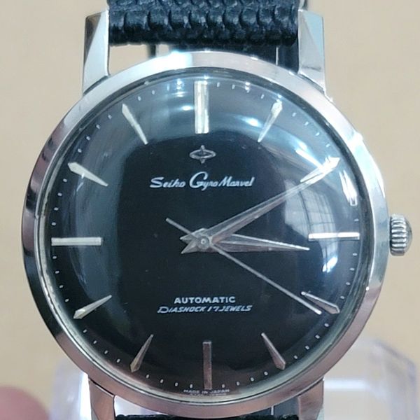 1960S VINTAGE SEIKO GYRO MARVEL 17 JEWELS AUTOMATIC JAPAN MENS WATCH ...