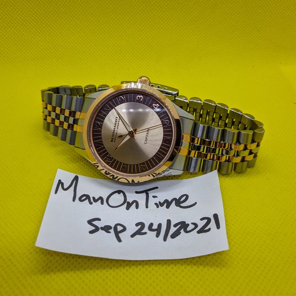 FS: Bernhardt Captain in Rose/Chocolate | WatchCharts Marketplace