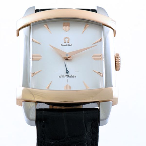 FS: Omega Museum Collection Tonneau Renverse 1952 Co-Axial 5705.30.01 ...