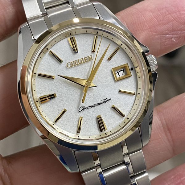[WTS] Citizen Chronomaster. Japanese washi paper dial. Titanium. Full ...