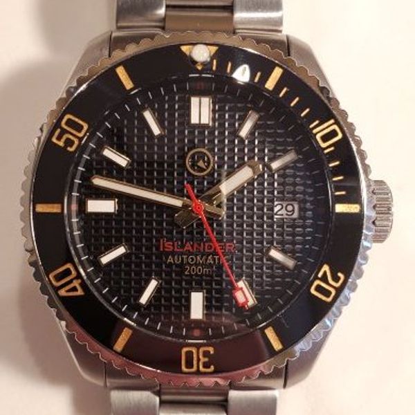 [$175 USD] FS: Islander (ISL-88) SKX Style Dive Watch – No-Crown Guard ...