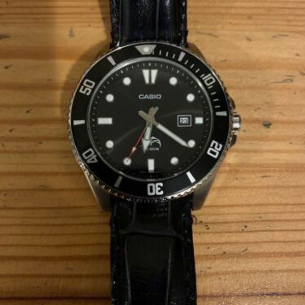 Casio Duro MDV106-1A Black Men's Wristwatch | WatchCharts