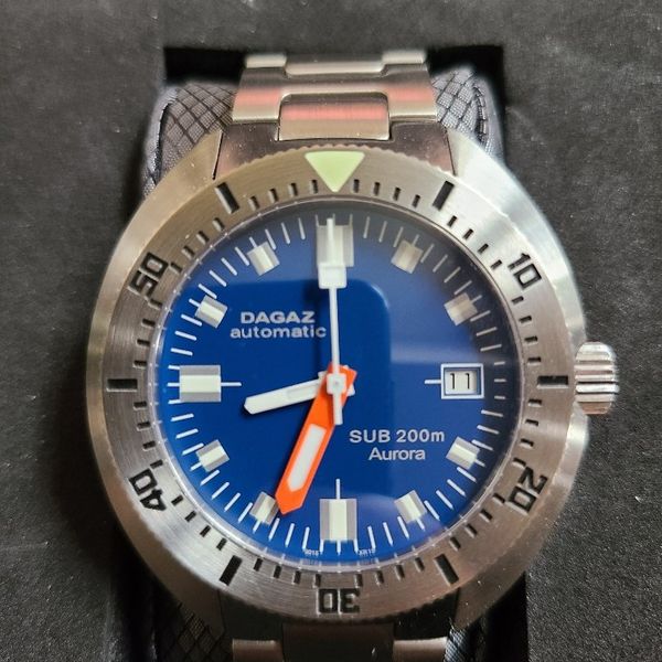 FS: Dagaz Aurora - Blue Dial - Like New | WatchCharts Marketplace