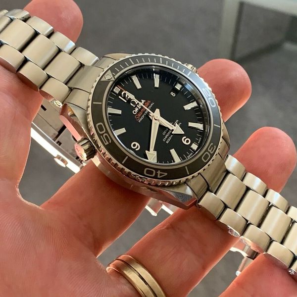 Omega Seamaster Planet Ocean 600 M Co-Axial Automatic Men's Watch ...