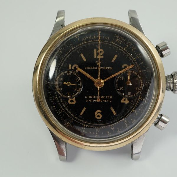 ROLEX REFERENCE 3525 OYSTER CHRONOGRAPH STEEL & GOLD MONOBLOCCO RARE ...