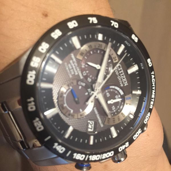 [WTS] Citizen AT4010-50E Perpetual Eco-Drive Titanium Chronograph ...