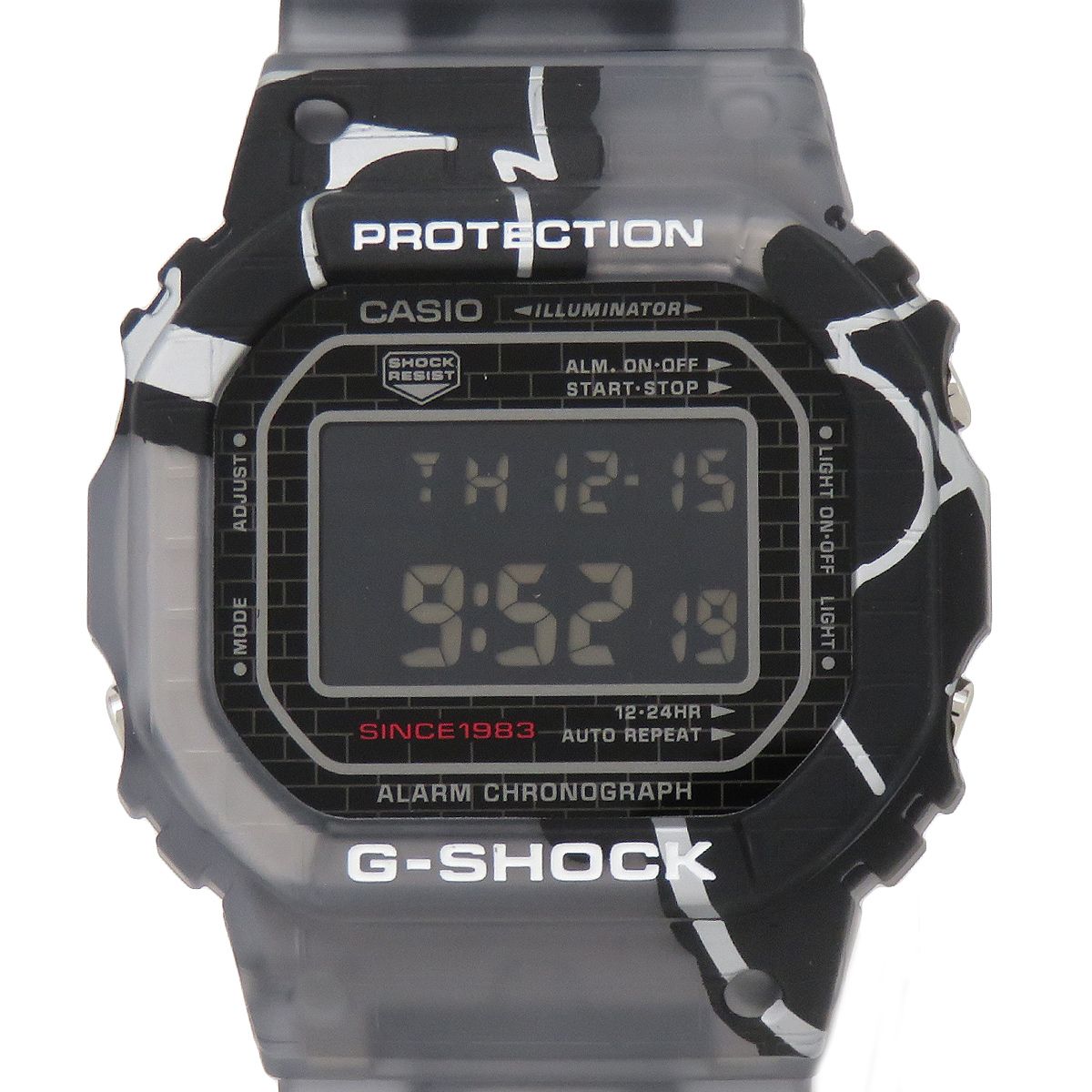 Casio G-SHOCK Street Spirit Men's DW-5000SS-1JR Solar Quartz G-Shock ...