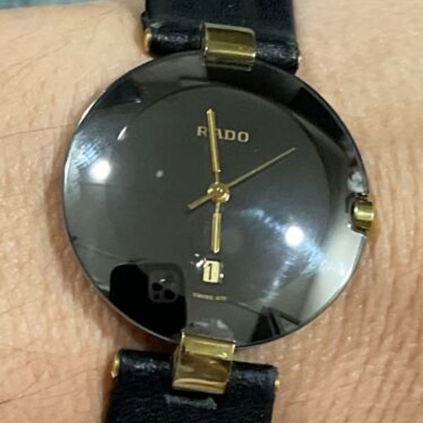 Vintage Rado Swiss 010 Sapphire Crystal Water Sealed Watch 129.4077.4N ...