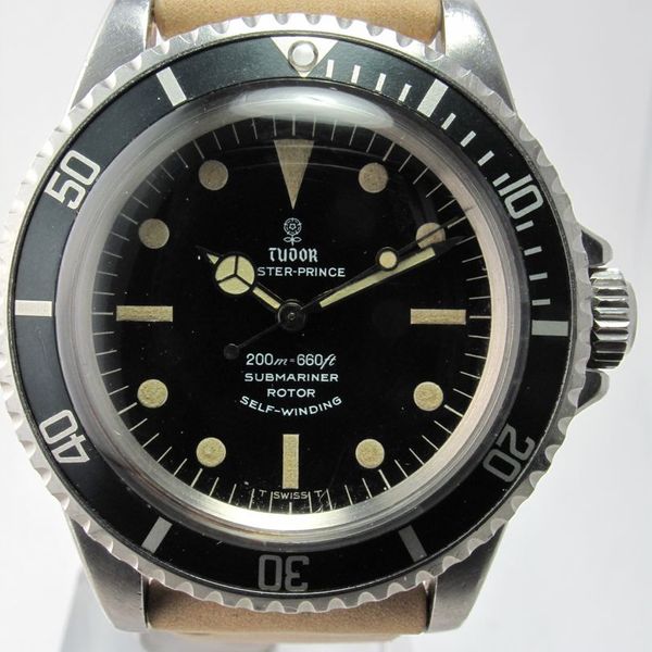 Fs: TUDOR VINTAGE 1967 SMALL ROSE SUBMARINER 7928 WITH LIGHT PATINA ...