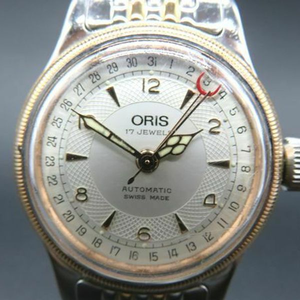 RARE!! ORIS Automatic Watch 7400C Pointer Date Big Crown SWISS MADE [6398] | WatchCharts Marketplace