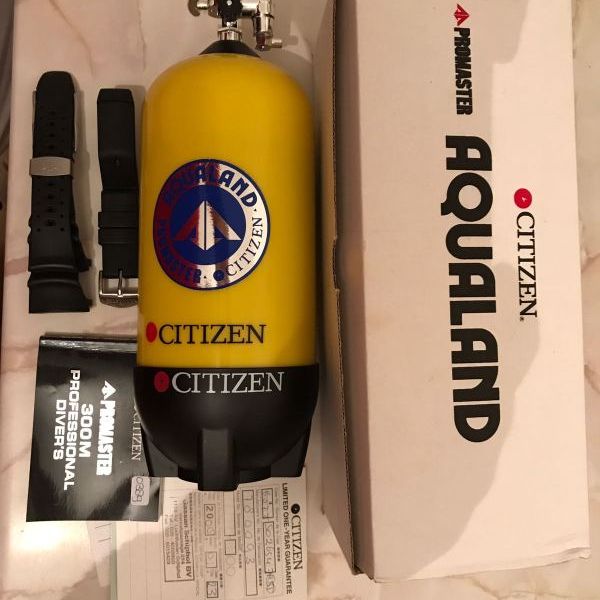 FS Citizen Promaster Titanium Solar 300m ECOZILLA Diver BJ8041-09E ...
