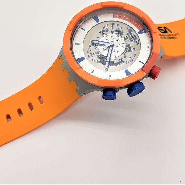 NASA 2021 Swatch Big Bold - SB04Z401 - Launch - Launch Space - Used Leg ...