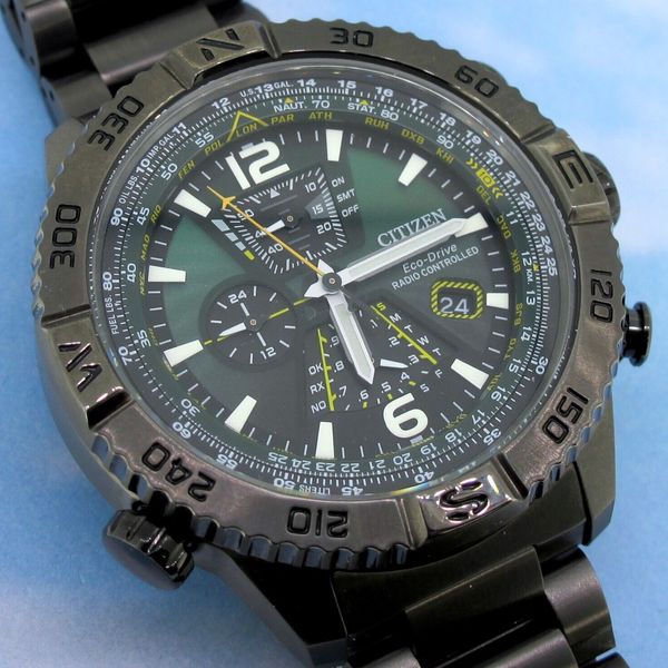 Citizen Eco-Drive Promaster Navihawk 48mm Grey Stainless Steel Men's ...