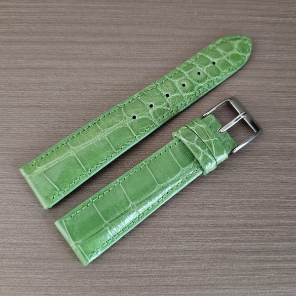 Green Alligator Watch Strap | WatchCharts Marketplace
