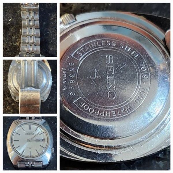 Mens Vintage Seiko 5 Actus 21 Jewel Ref. #7019-7000 | WatchCharts Marketplace