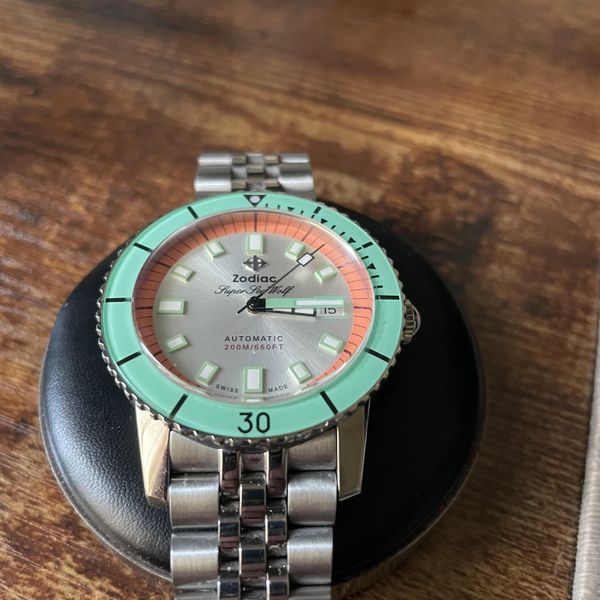 [WTS] Zodiac Super Sea Wolf - Watermelon | WatchCharts Marketplace