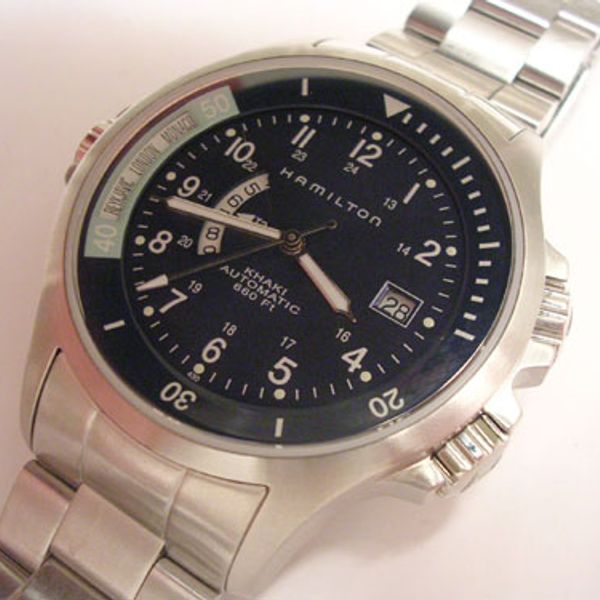 FS: Hamilton Khaki Navy GMT Automatic | WatchCharts