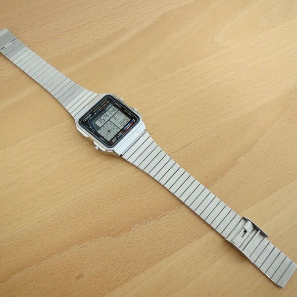 Casio AE-220 Modul 808 Digitaluhr Quartz LCD Vintage Rar selten wie Neu ...