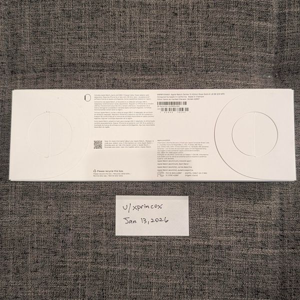 [WTS]Apple Watch Series 10 42mm Rose Gold GPS (BNIB) | WatchCharts ...