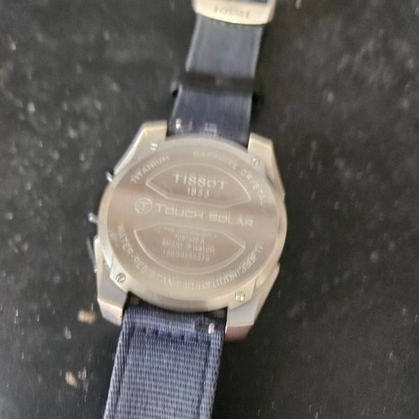 Tissot T-Touch Men's Black Watch - T091.420.47.057.01 NOT WORKING | WatchCharts Marketplace