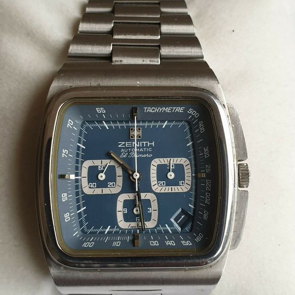 Zenith El Primero Chronograph - Big Blue - 3019PHC - TV Screen ...