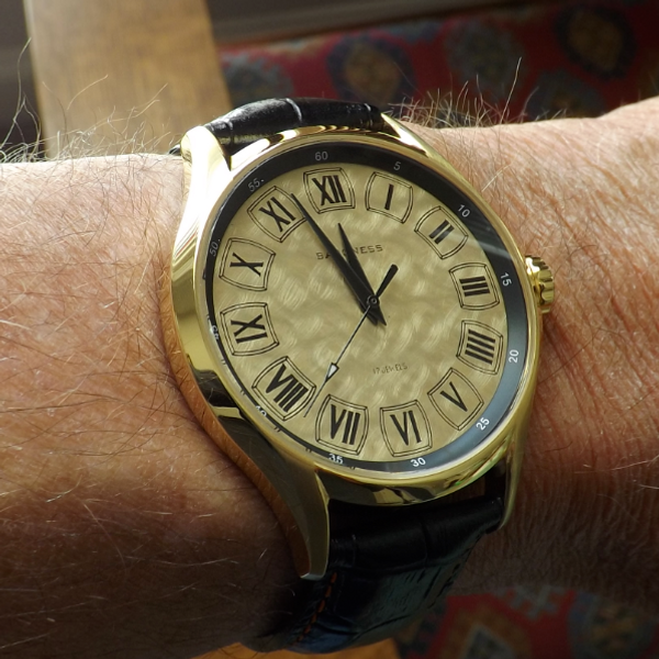 Modified Coifman watch with Baroness dial and hand wound ETA 2801-2 ...