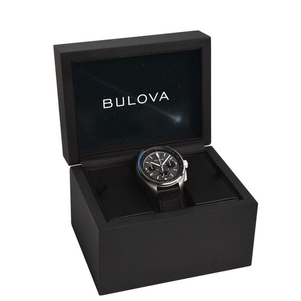 BULOVA Men's Watch Lunar Pilot "Meteorite" Box With Strap LIMITED ...