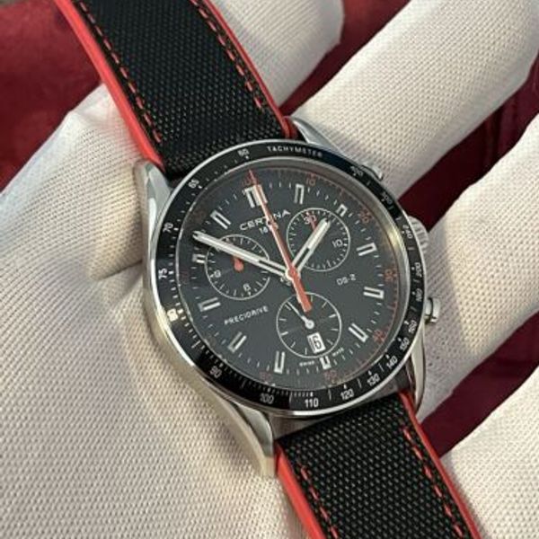 CERTINA DS-2 Precidrive Chronograph Black Dial Men's Watch C024.447.17.051.03 | WatchCharts ...