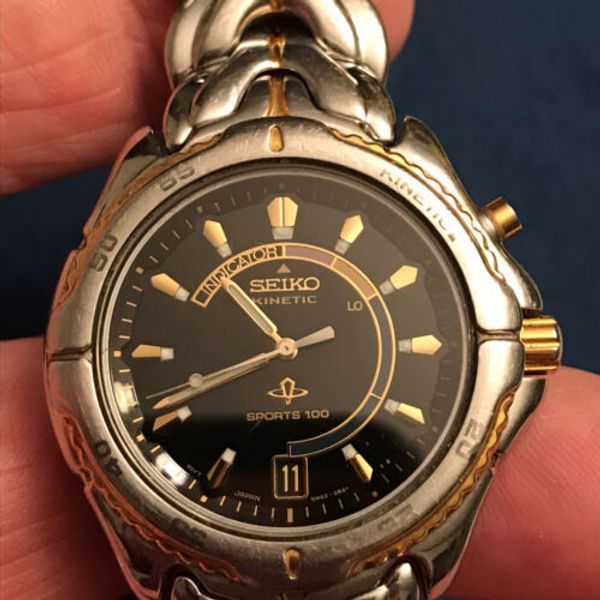 Seiko Kinetic Sports 100 | WatchCharts Marketplace