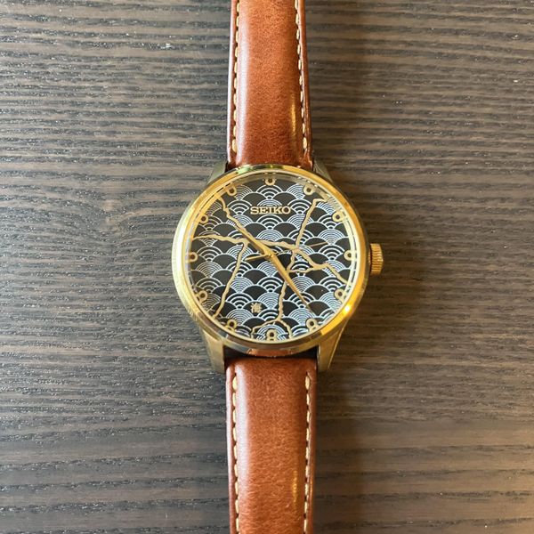 [WTS] Gold Case Kintsugi Seiko - Limited Edition 1/1 | WatchCharts