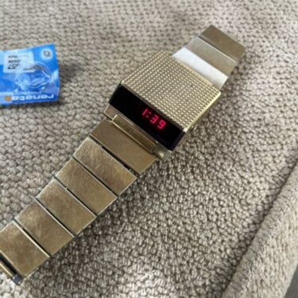 Rare 1976 Bulova Computron Digital Watch Vintage Quartz Cell 228 ...
