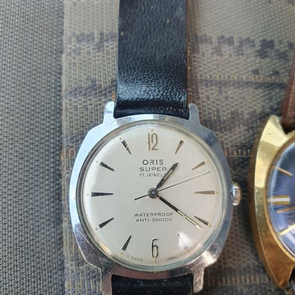 Mens Vintage ORIS SUPER 17 Jewels Swiss Mechanical Wristwatch,vintage ...