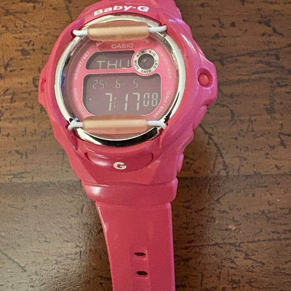 Women's Casio Baby-G BG-169A Module 3252 Hot Pink Watch With New ...