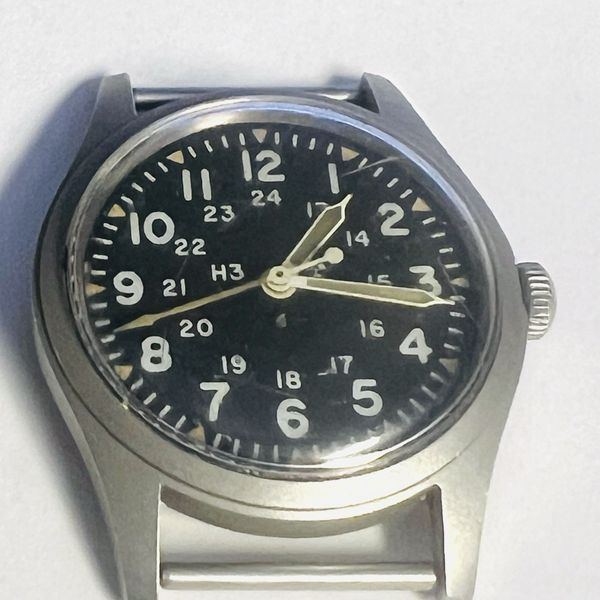 Hamilton Military H3 Field Watchâ ¦Not Working...No Reserve ...