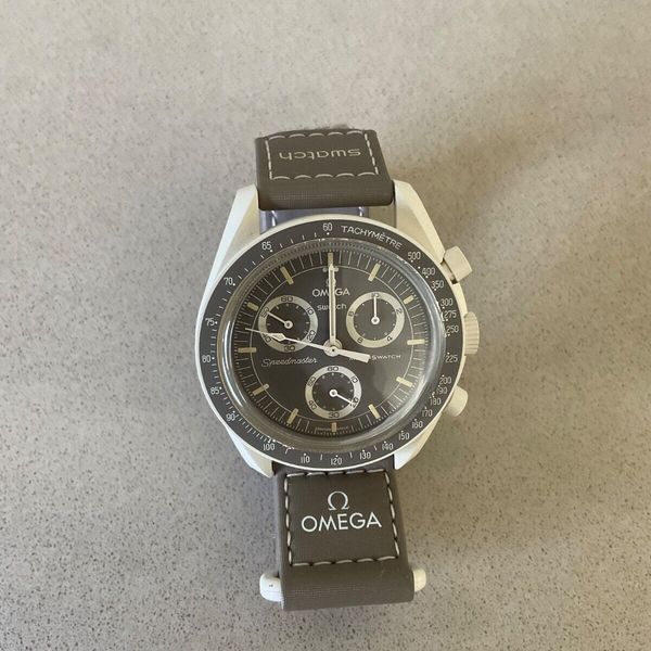 OMEGA SWATCH / MISSION ON EARTH / Desert/ SPEEDMASTER /MOON SWATCH ...