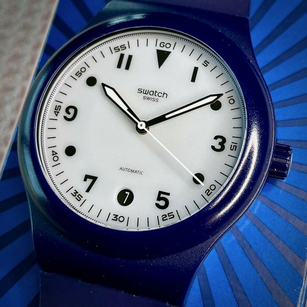 Swatch Sistem51 Blue Edition For HODINKEE Swiss Made Automatic Watch ...