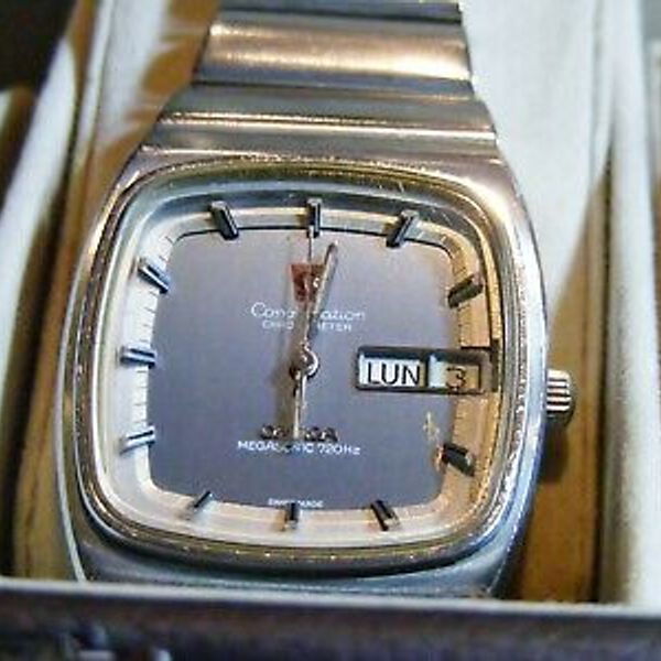 Omega constellation-megasonic 720 HZ-Excellent-Cal. 1230 | WatchCharts ...