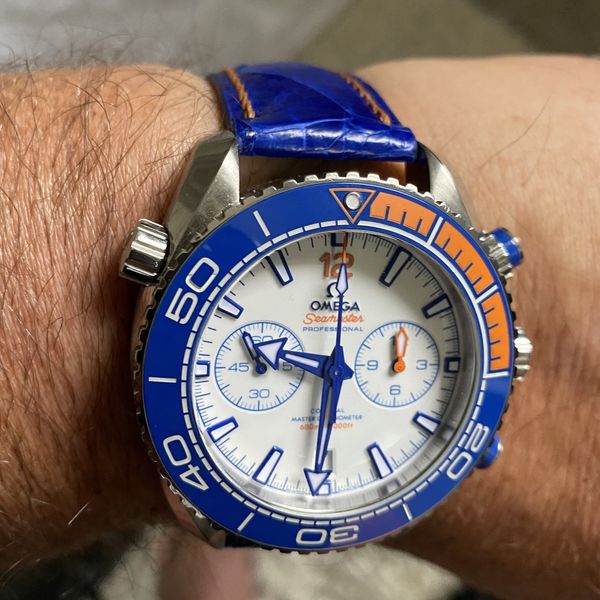 FSOT- Omega Planet Ocean chrono Michael Phelps edition RARE ...
