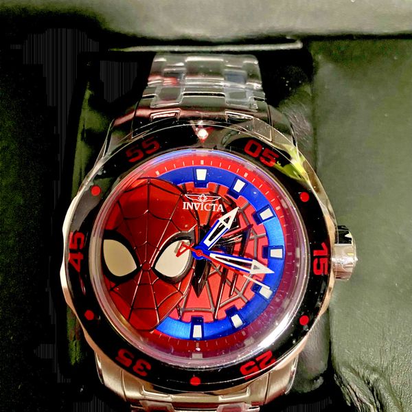Marvel Invicta Limited Edition 1248/4000 Menâ s Spider-Man Watch with ...
