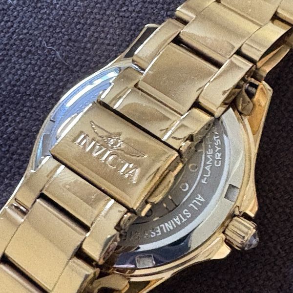 Invicta Angel Gold Tone Ladies Watch | WatchCharts Marketplace